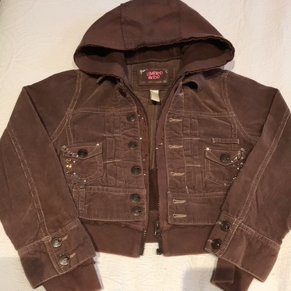 Limited Too | Jackets & Coats | Limited Too Brown Corduroy Jacket ...